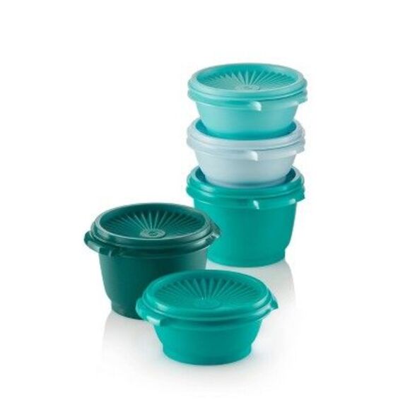 Tupperware | Kitchen | Tupperware Tupperware Heritage 5pk Plastic Food ...